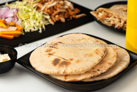 Pita Bread/ Arabic Pita/ Homemade Pita Bread recipe - MeemisKitchen