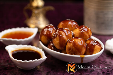 Sweet Dumplings/ Arabic Sweet Dumplings/ Luqaimat - MeemisKitchen